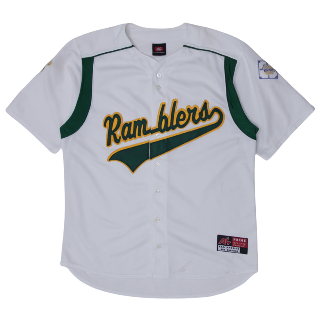 Shop Vintage A4 Prime Ramblers # 9 Button Made In USA Jersey | Fashion ...