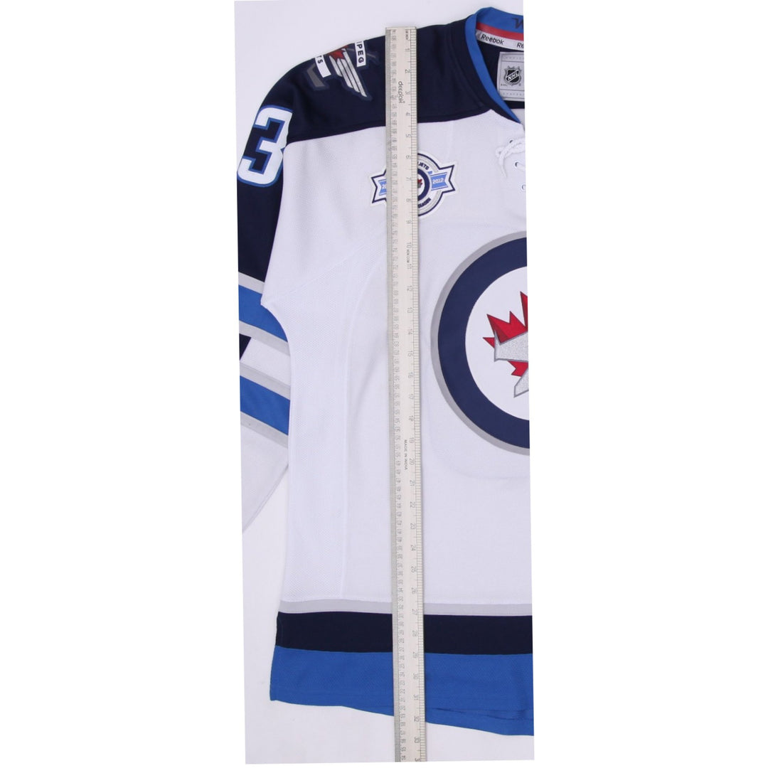 Shop Mens White Reebok Winnipeg Jets Wellwood #13 NHL Hockey Jersey ...