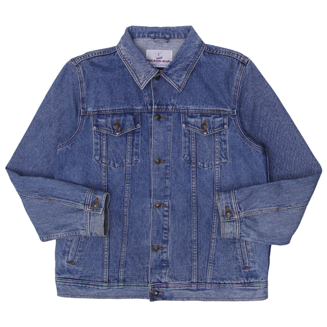 Shop Mens Real Work Wear Denim Jacket | Fashion Rerun