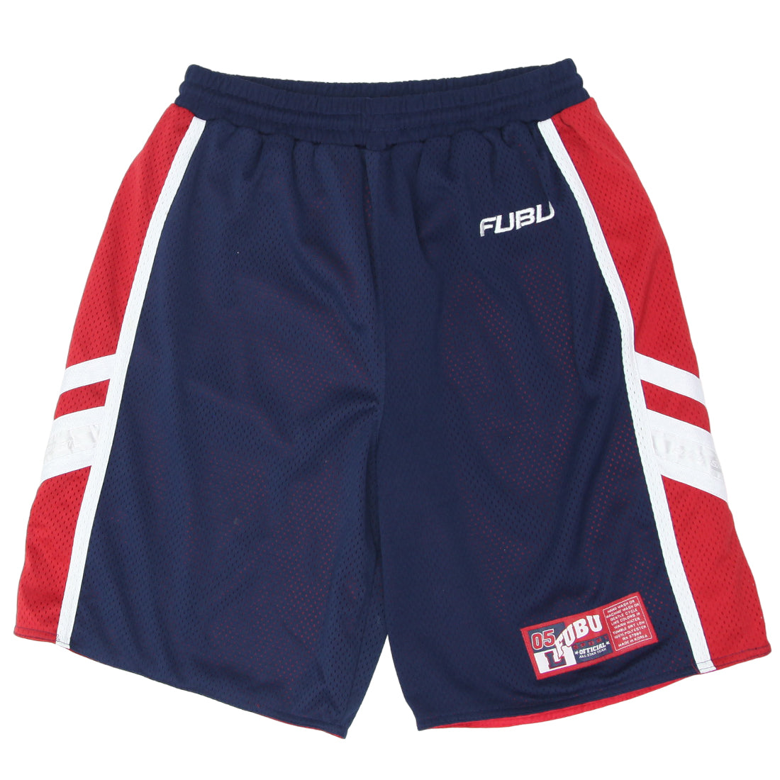 Shop Mens Embroidered Fubu Logo Mesh Sports Short | Fashion Rerun