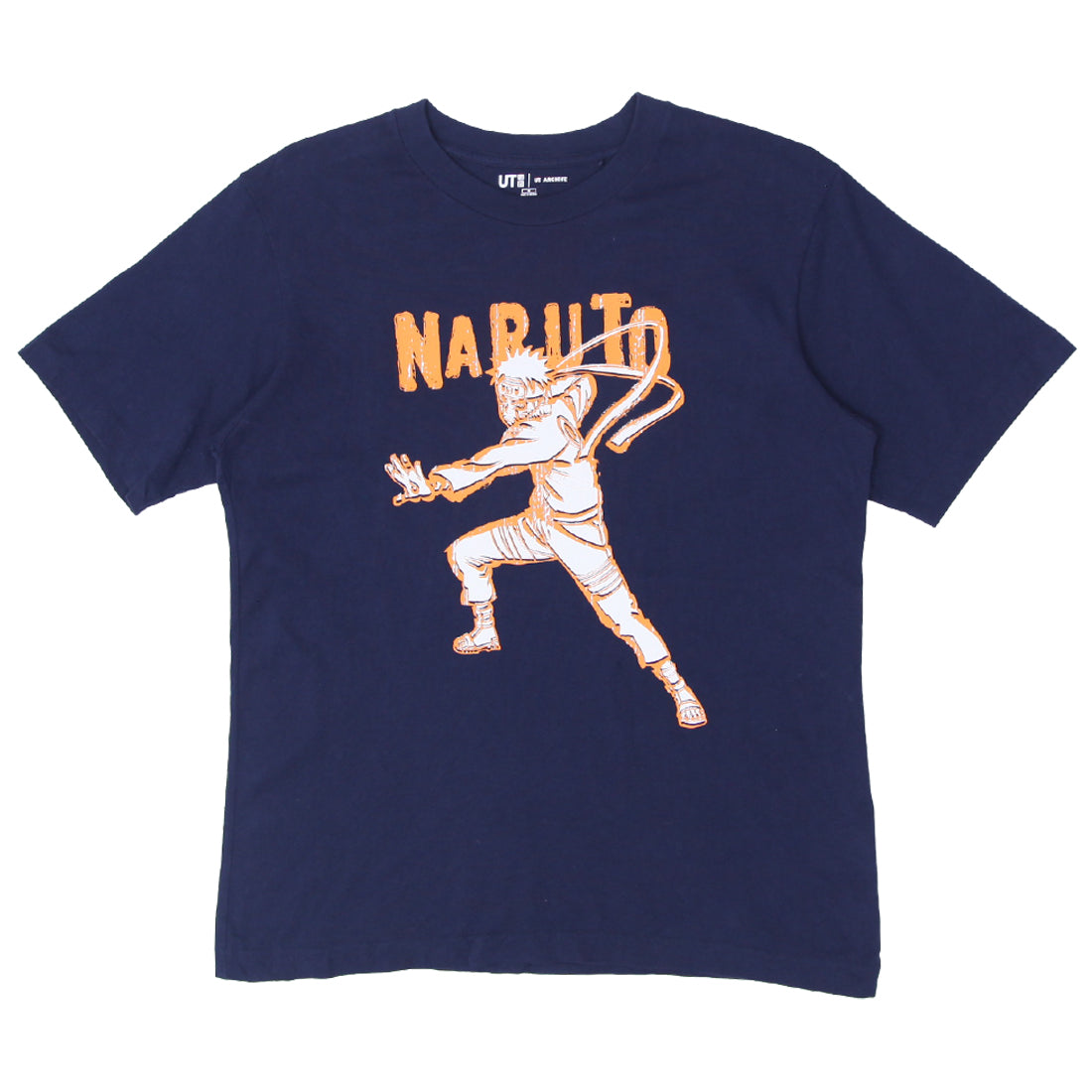 Mens Uniqlo Naruto UT ArchiveT-Shirt Navy Blue – Fashion Rerun Vintage
