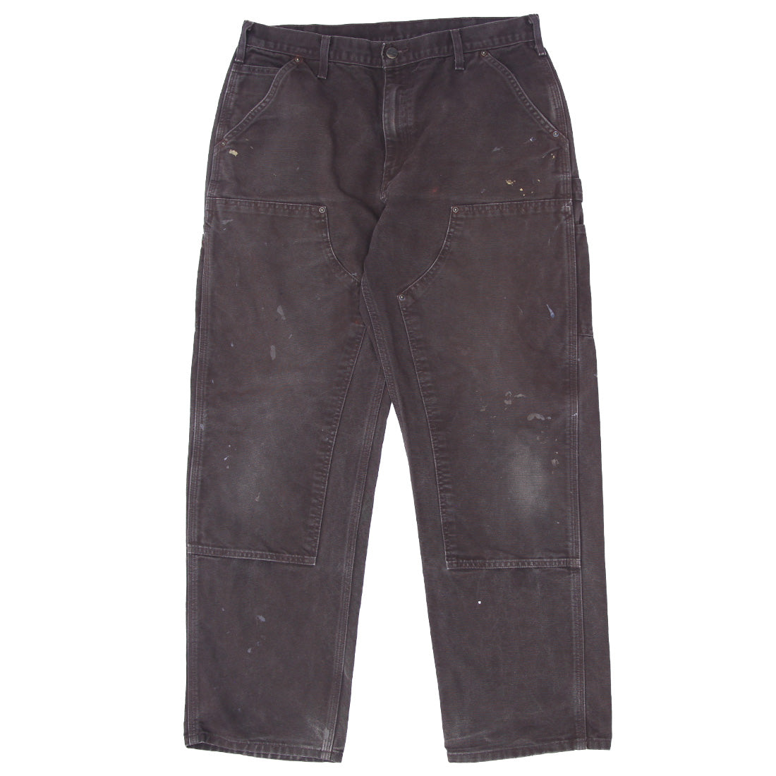 Shop Mens Carhartt B136 DKB Original Dungaree Fit Double Knee Carpenter ...